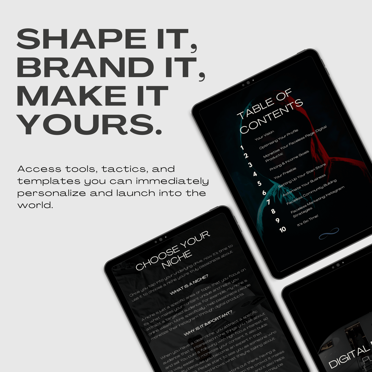 Digital Marketing Playbook - Faceless Edition – INNOSELF